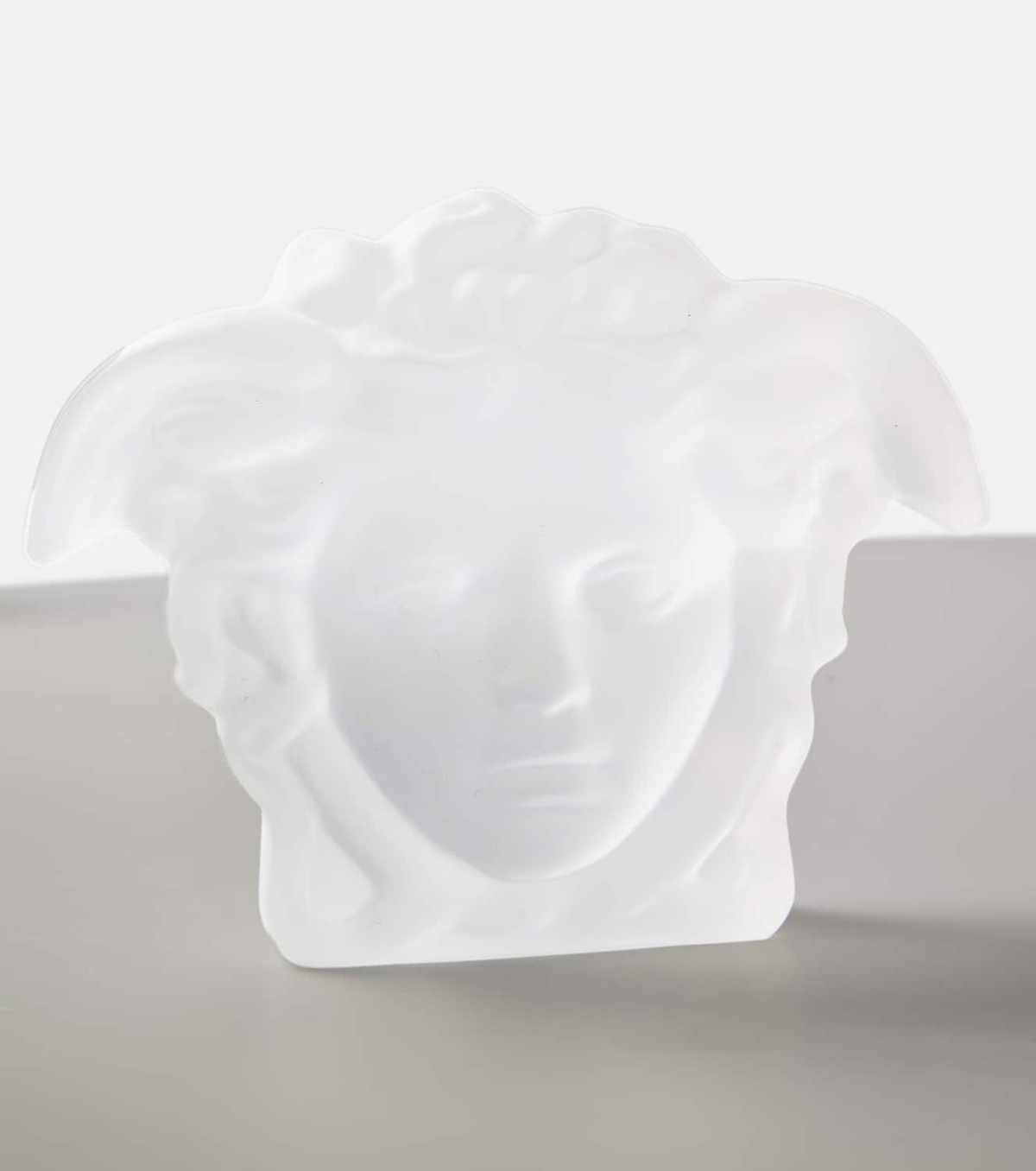 Versace Home Medusa Lumiere crystal paperweight Versace