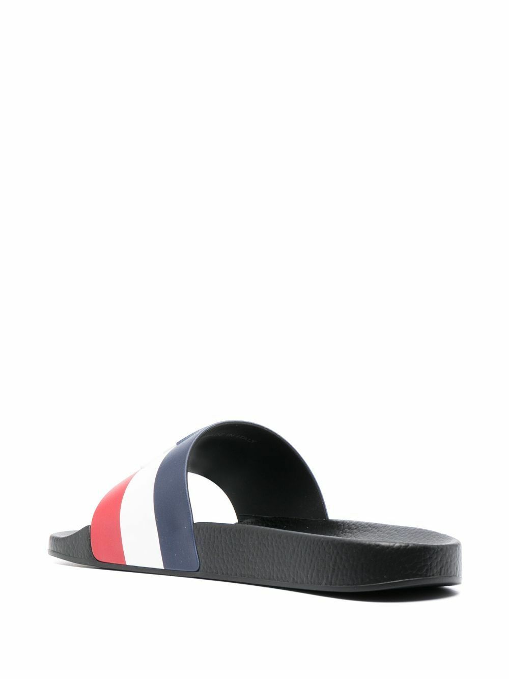 Moncler Black Basile Rubber Slides Moncler