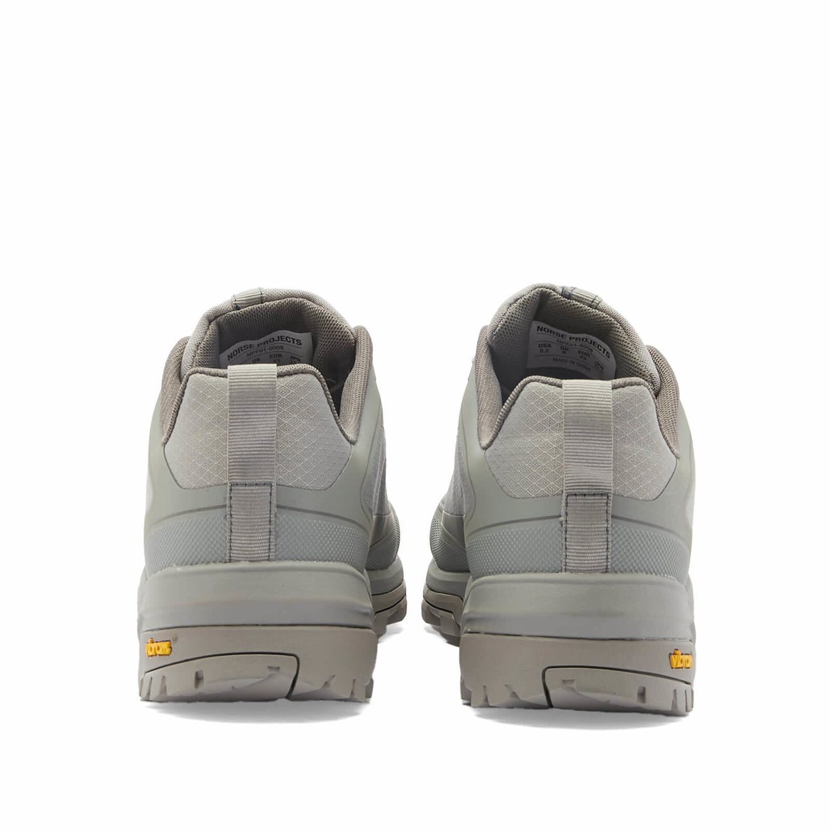 Norse Projects Men's Laced Up Runner V02 Sneakers in Warm Grey Norse ...