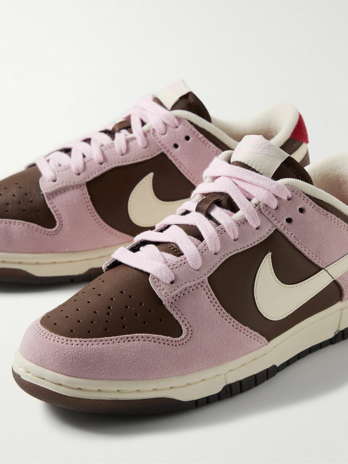 Nike - Dunk Low Leather and Suede Sneakers - Multi Nike