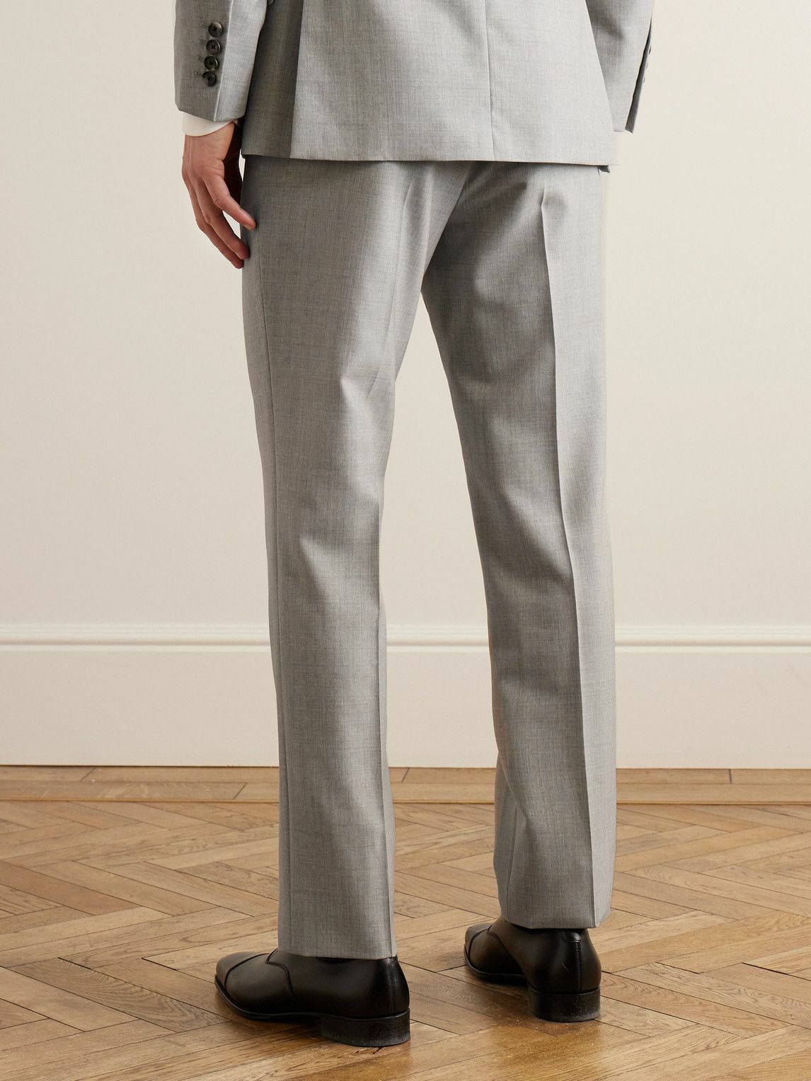 Kingsman - Straight-Leg Wool Suit Trousers - Gray Kingsman