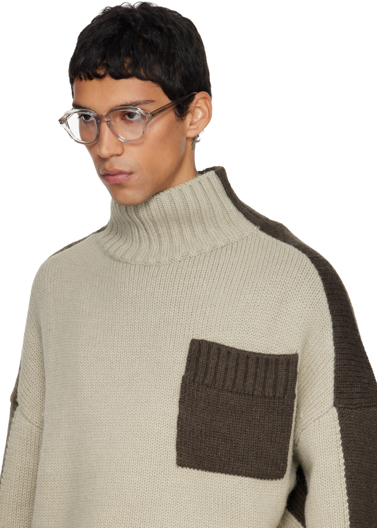 LOEWE Transparent Slim Glasses Loewe