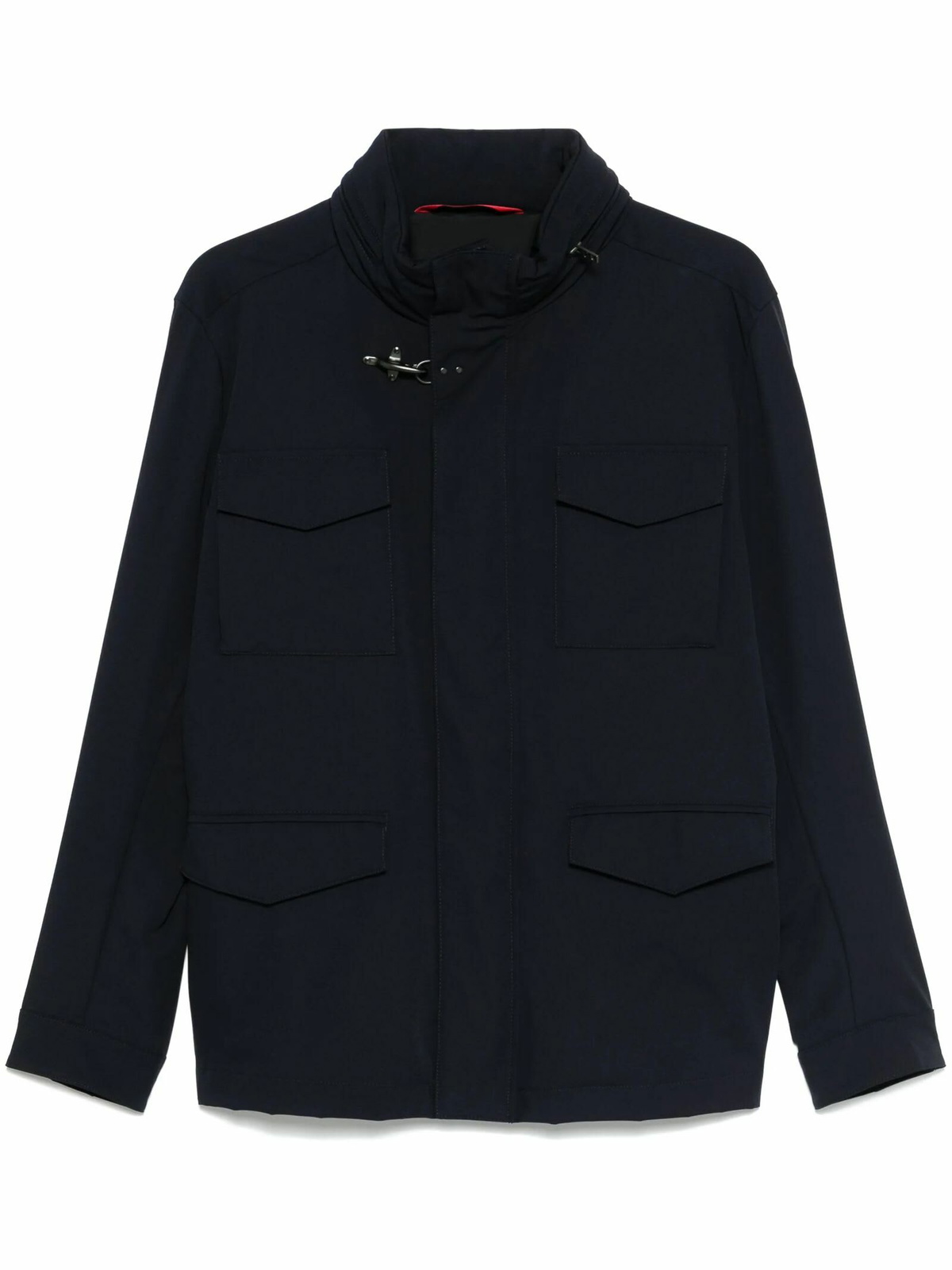Fay Short Nylon Stretch Field Jacket Fay