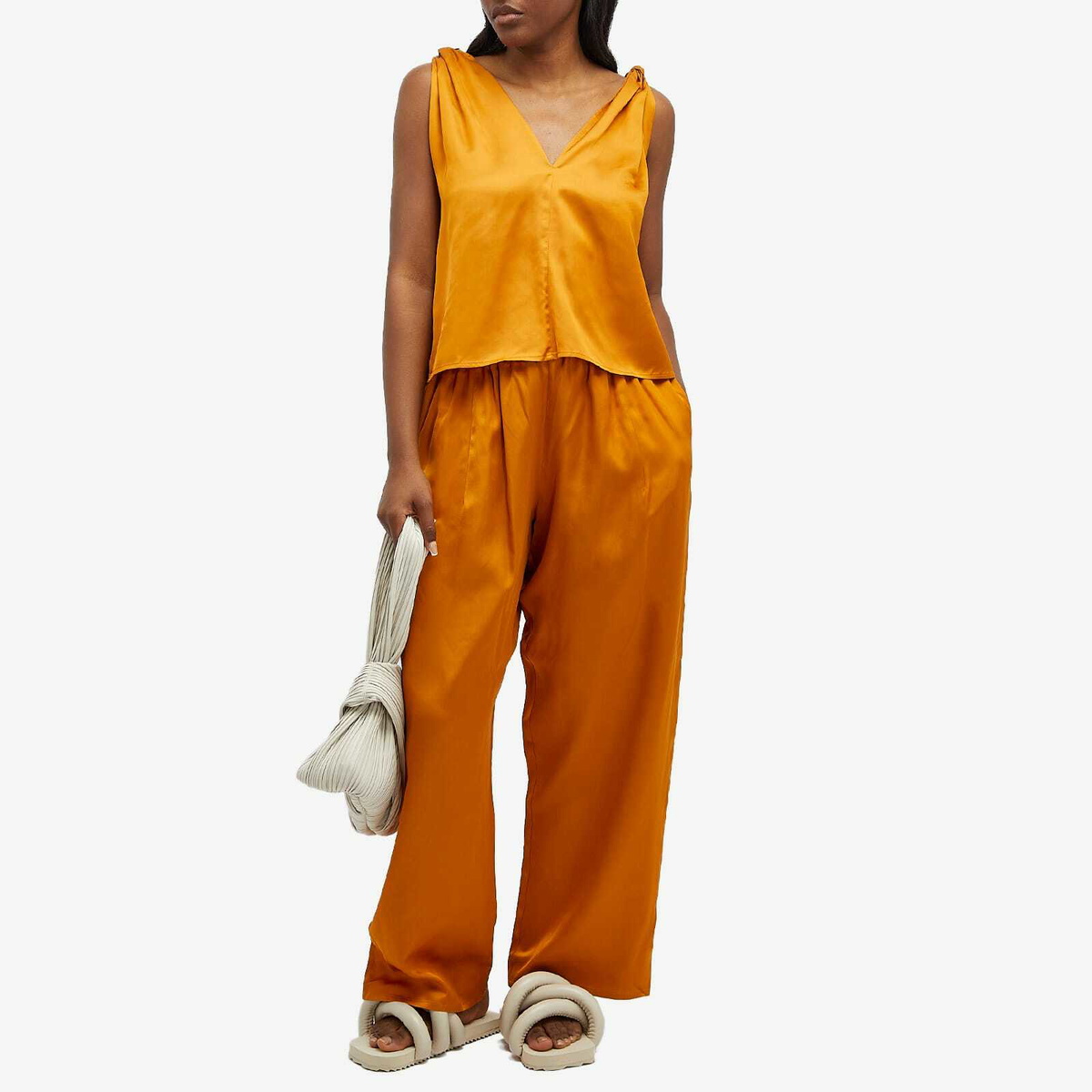 Baserange Women's Neil Top in Mina Copper Baserange