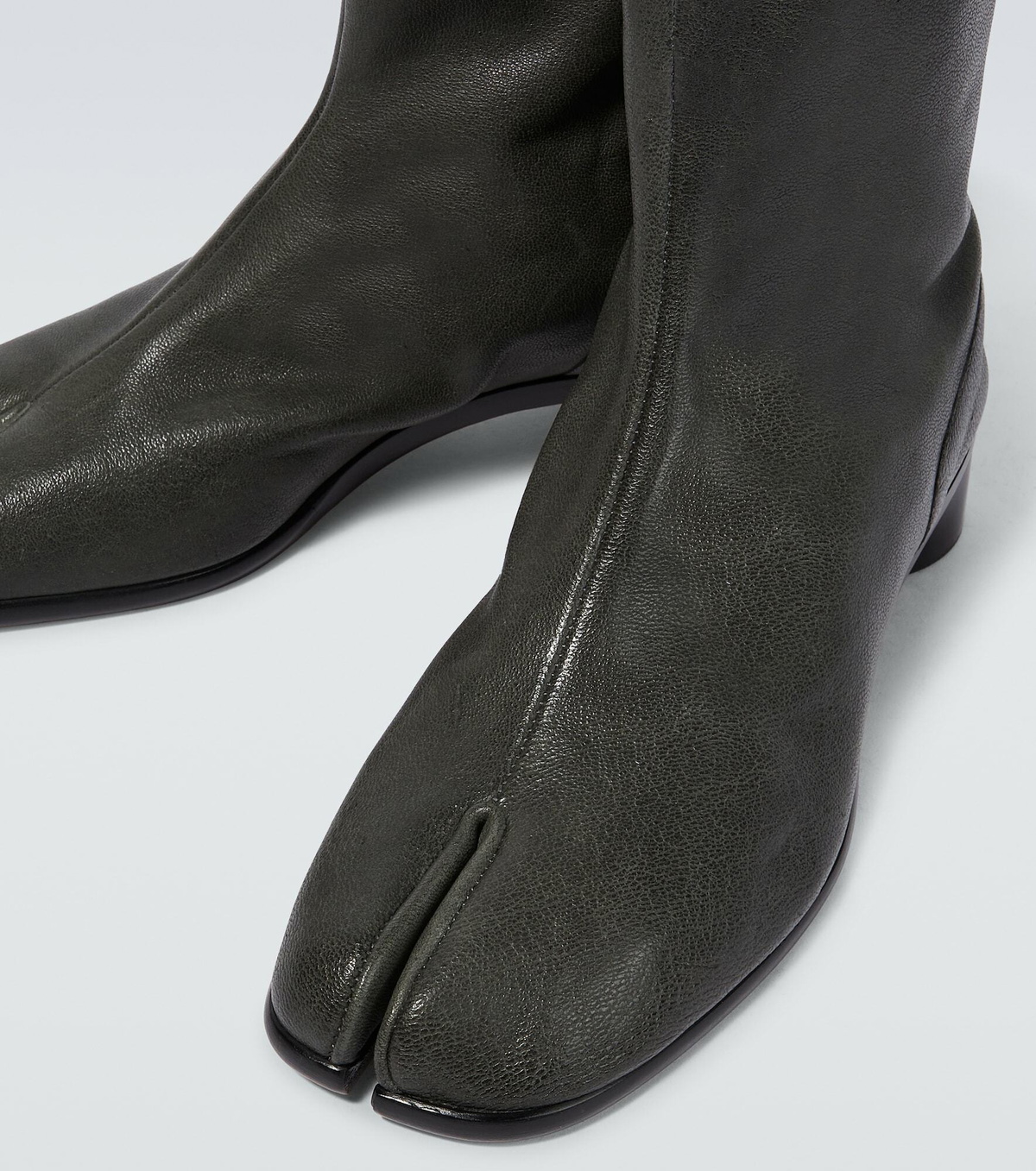 Maison Margiela - Tabi leather boots Maison Margiela