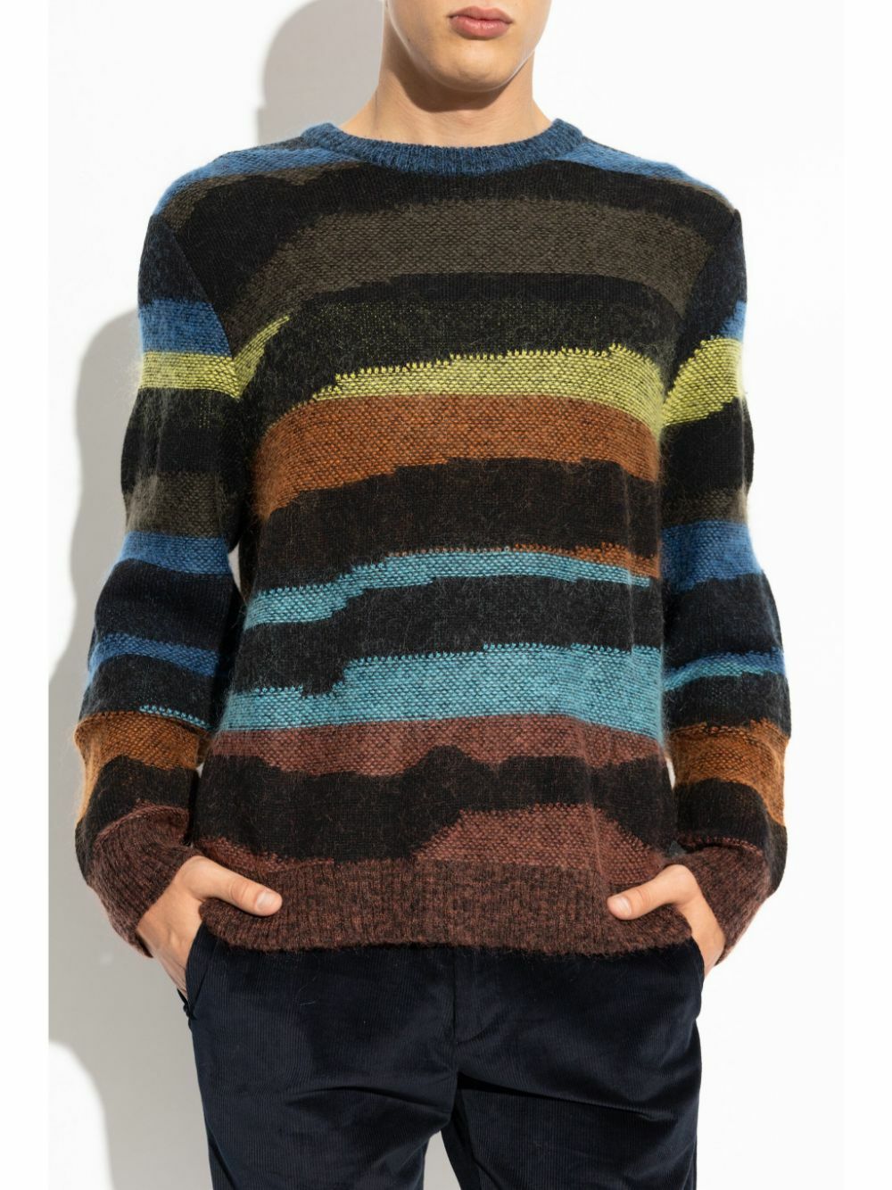 PS PAUL SMITH - Multi Wave Cotton Blend Sweater PS by Paul Smith