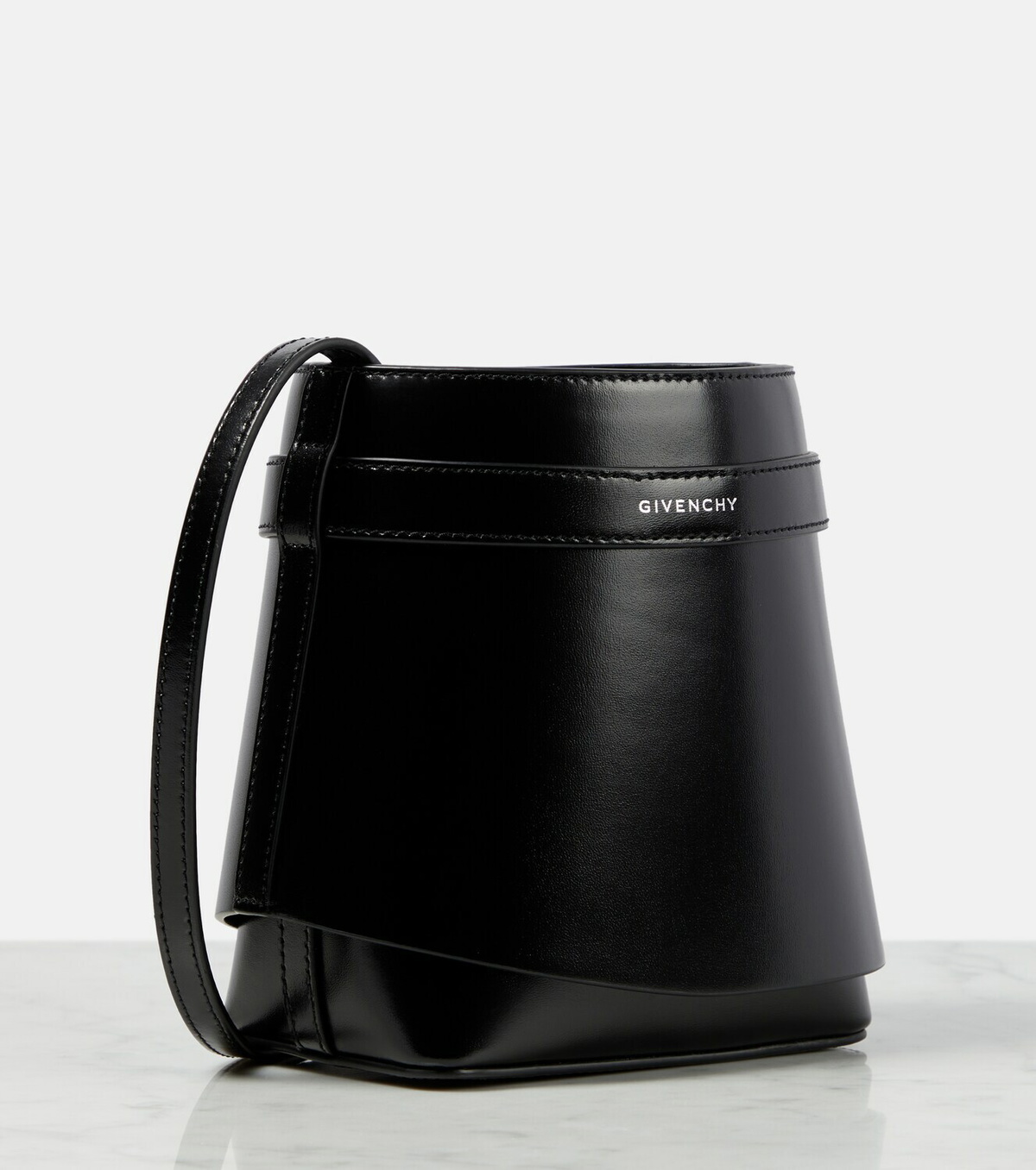 Givenchy Shark Lock leather bucket bag Givenchy