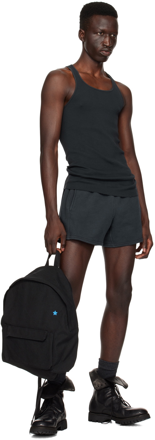 GREG ROSS Black GR Backpack Greg Ross