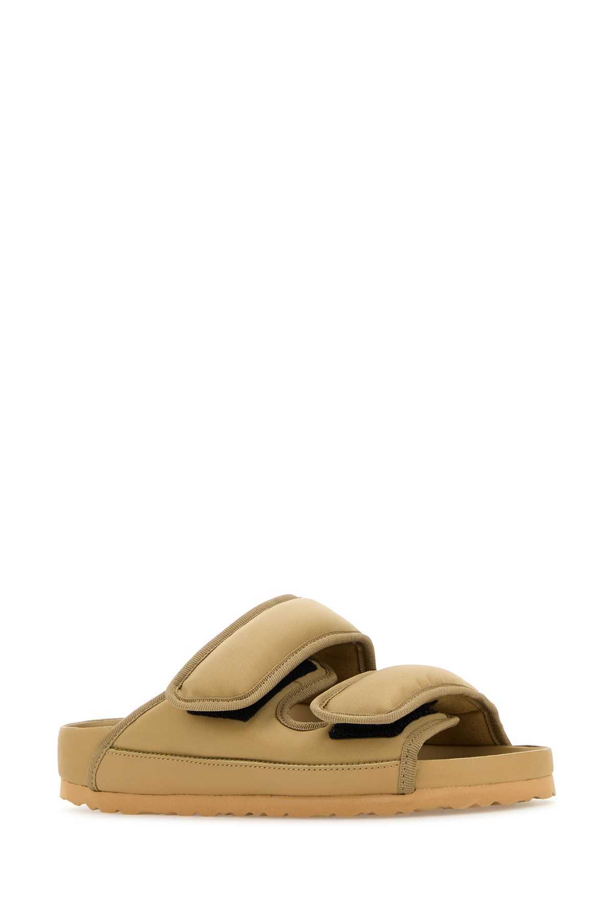 Birkenstock Beige Fabric Cosny Slippers Birkenstock
