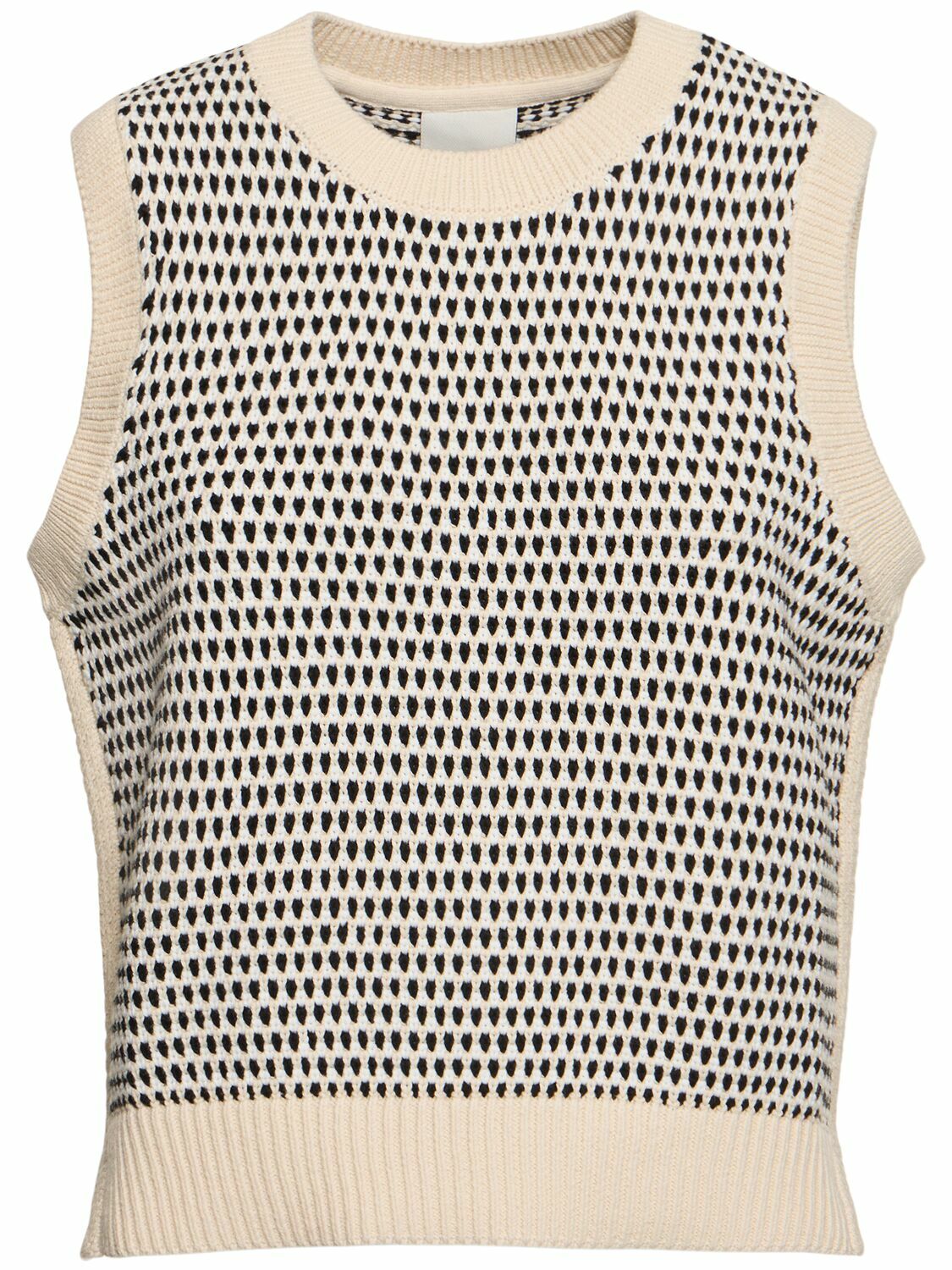 VARLEY Knowles Textured Knit Vest Varley