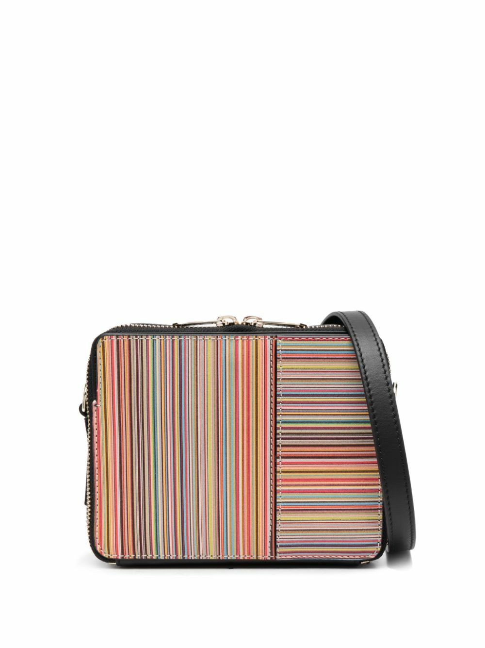 PAUL SMITH - Signature Stripe Leather Camera Bag Paul Smith