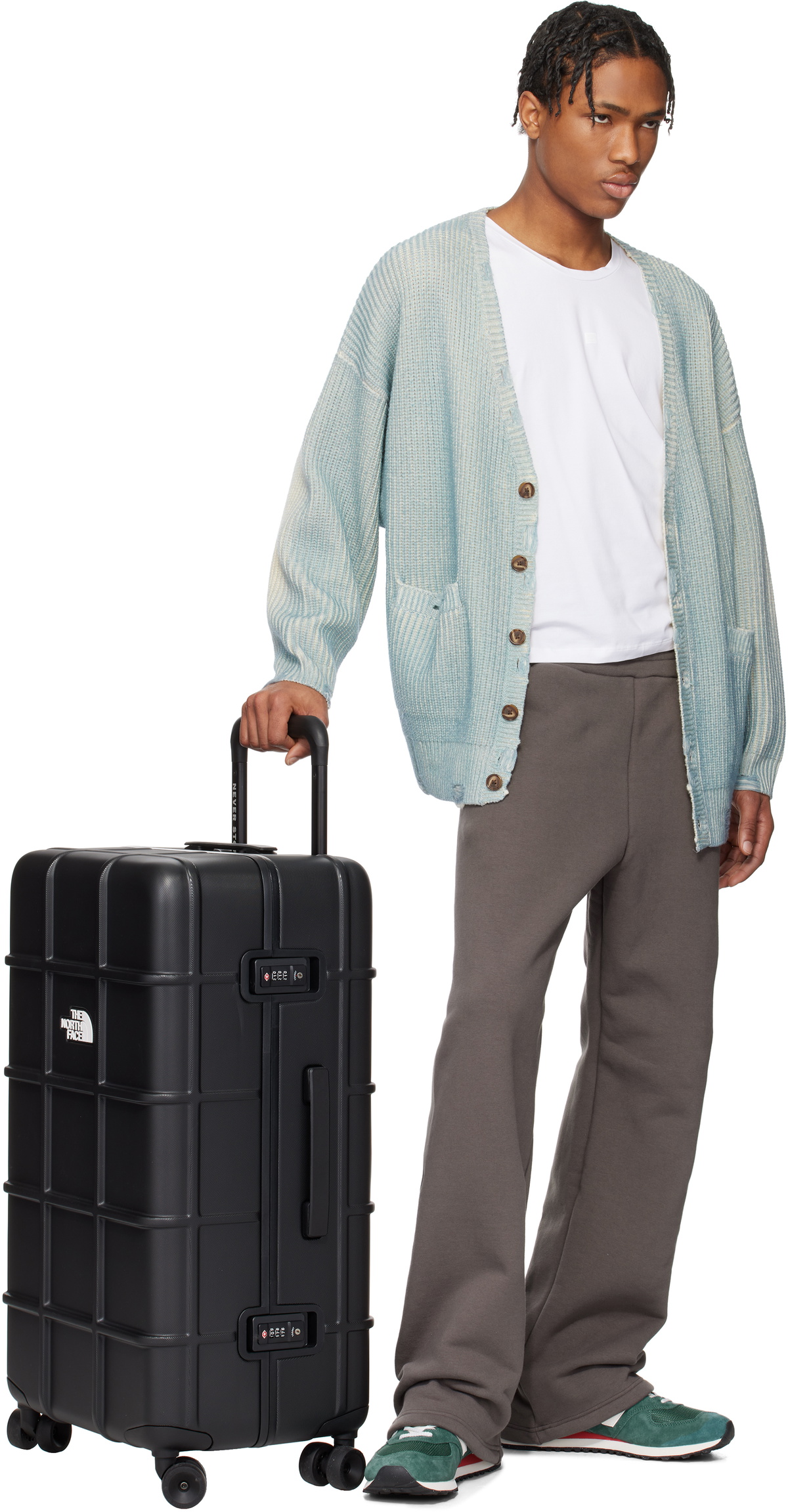 The North Face Black All Weather 4-Wheeler 30 Suitcase The North Face