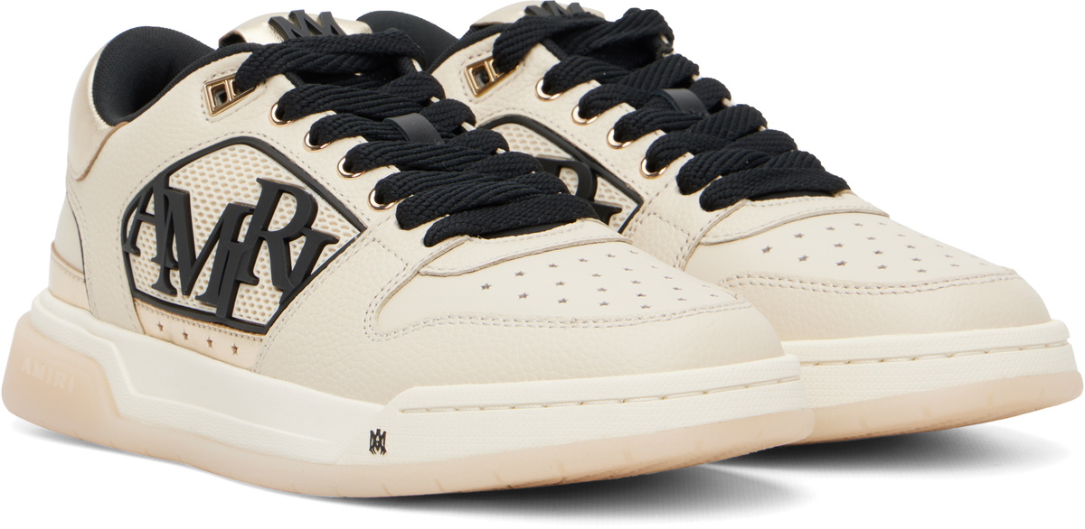 AMIRI Beige Classic Low Sneakers Amiri