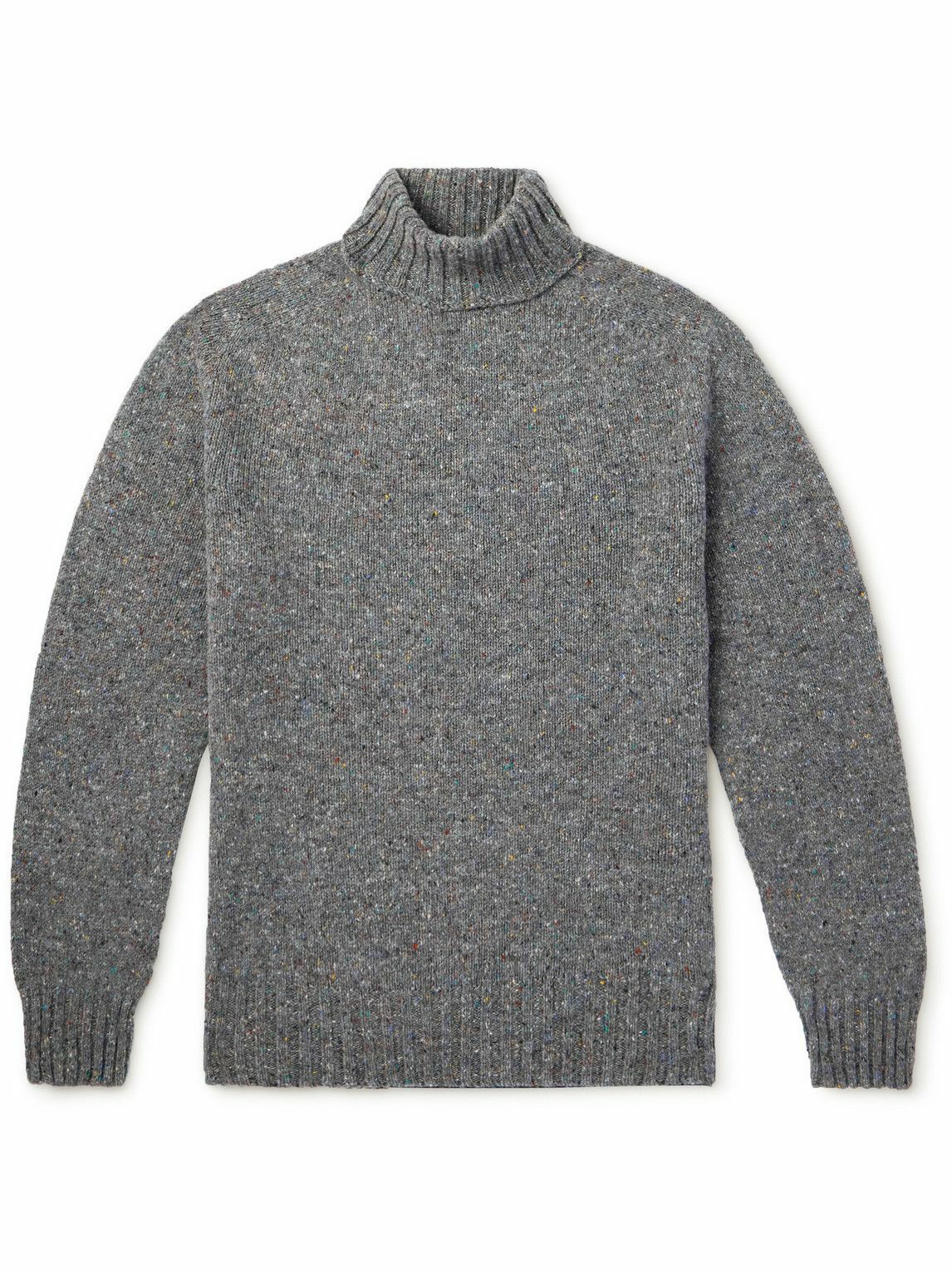 Howlin' - Moonchild Wool Rollneck Sweater - Gray Howlin' by Morrison