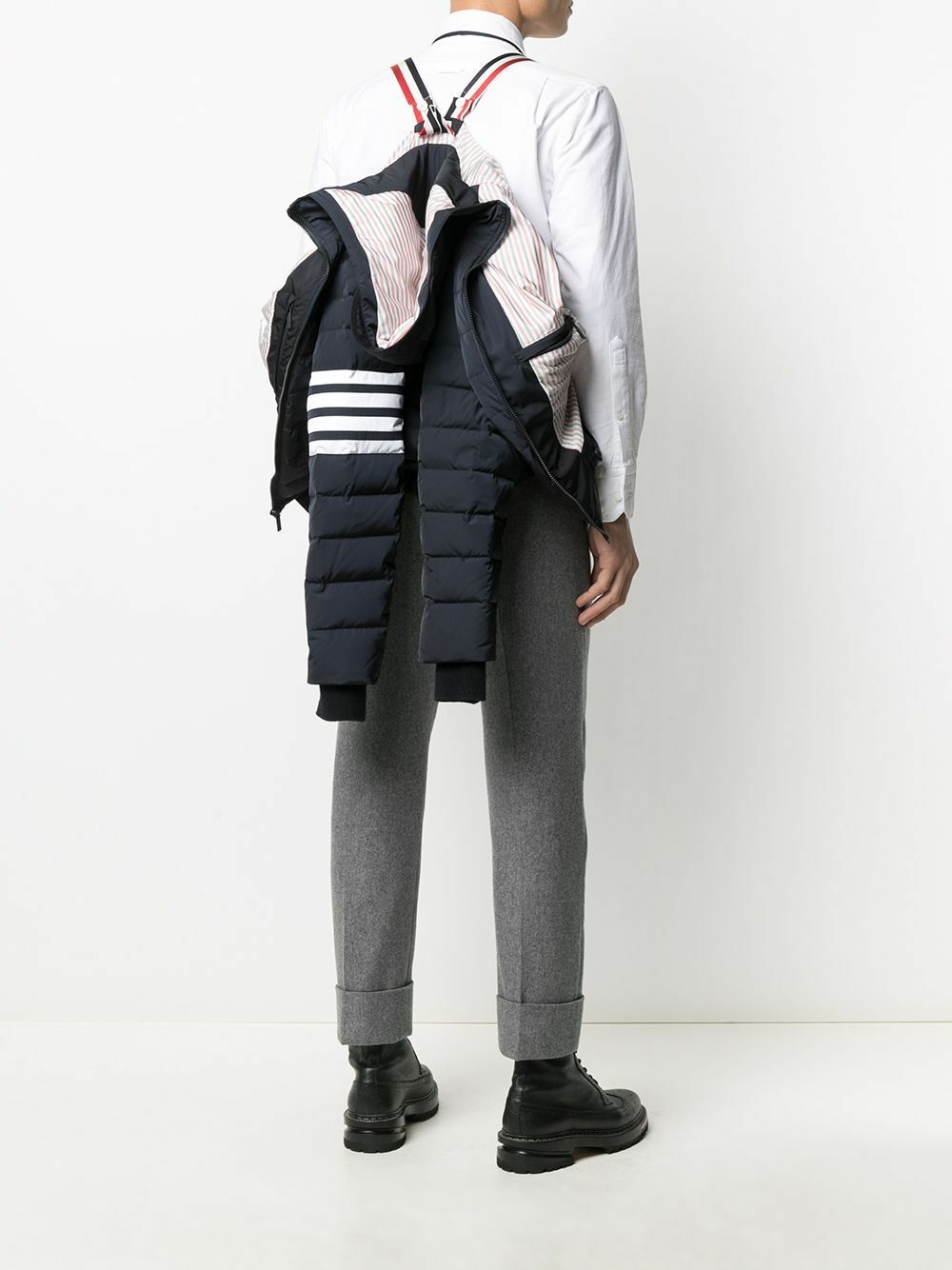 Thom Browne 4-Bar Stripe Padded Jacket Thom Browne
