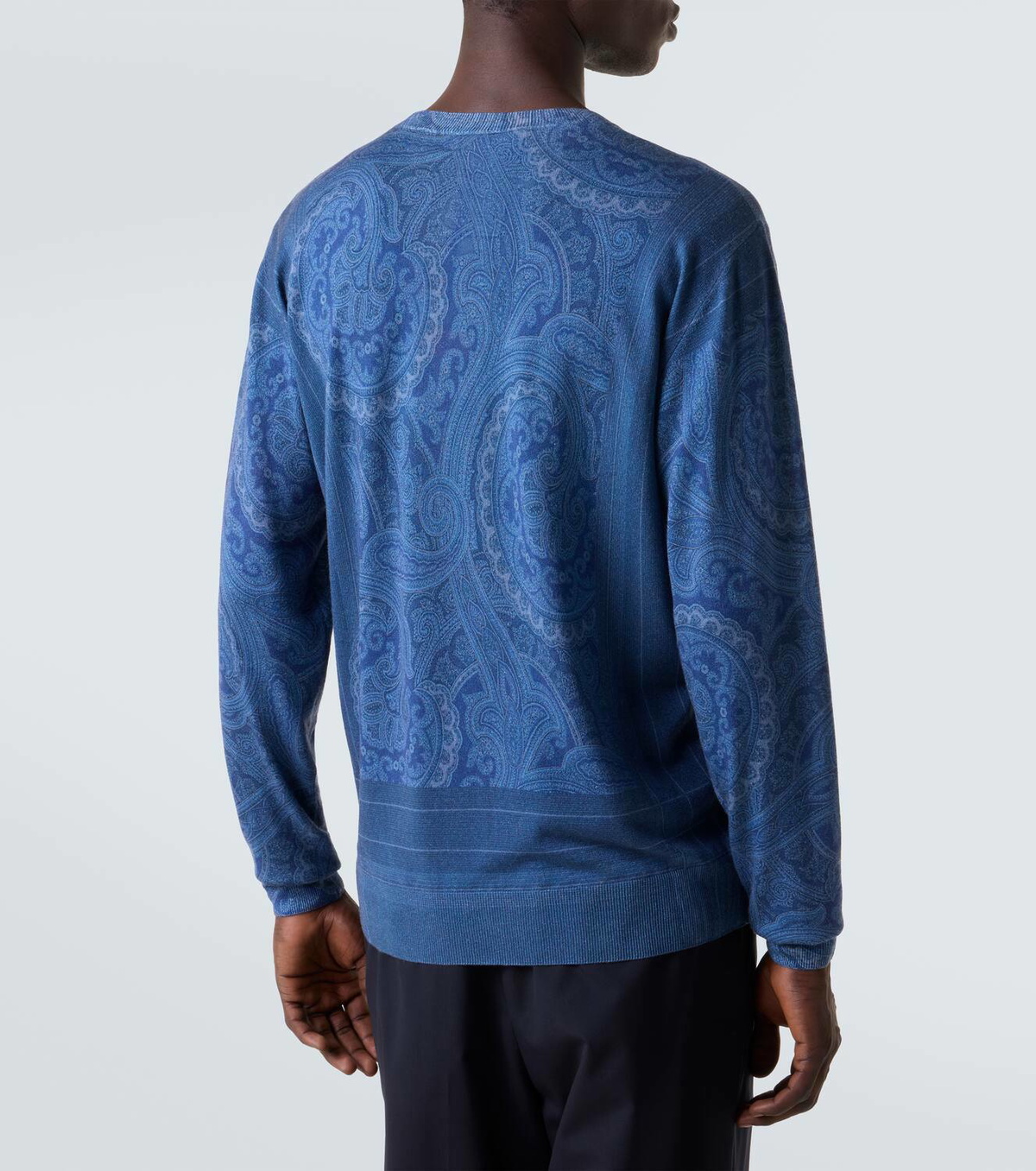 Etro Paisley silk and cashmere sweater Etro