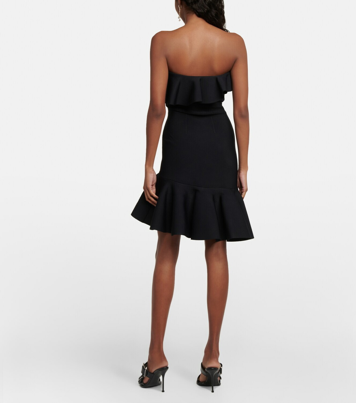 Alexander McQueen - Ruffle-trimmed minidress Alexander McQueen