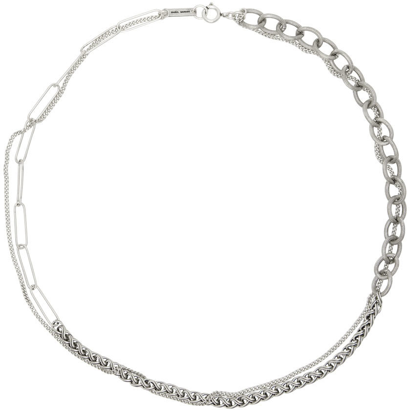 Isabel Marant Silver Chains Necklace Isabel Marant