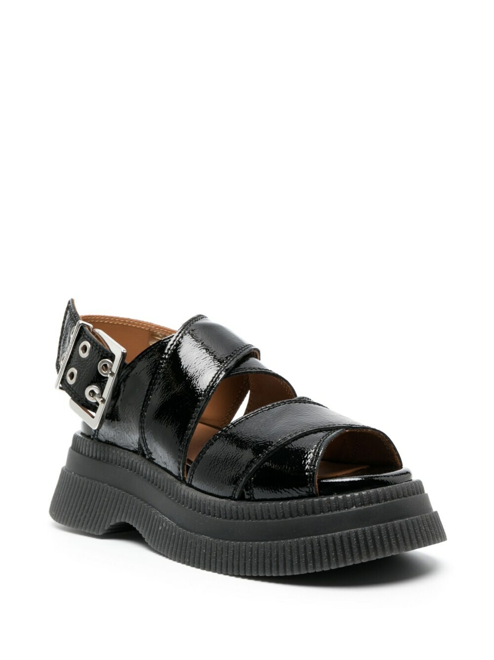 GANNI - Chunky Leahter Sandales GANNI