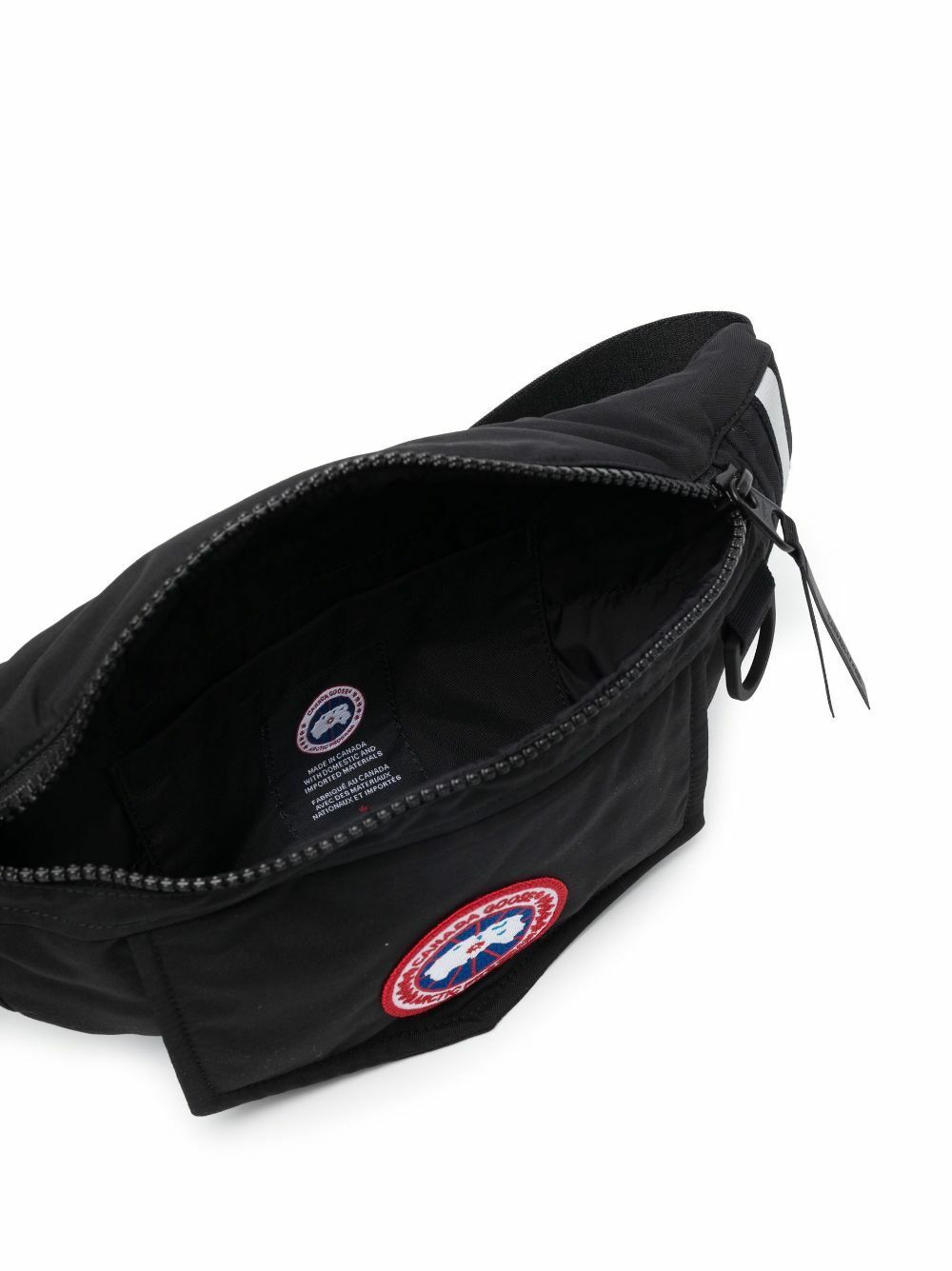 Canada Goose Black Logo Patch Belt Bag Canada Goose