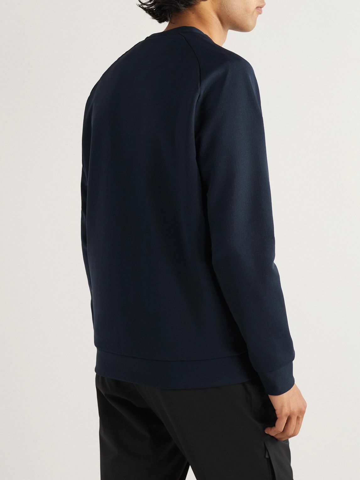 Houdini - Mono Recycled Polartec Power Air Light Sweatshirt - Blue Houdini