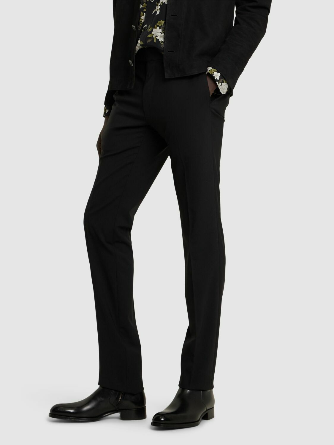 TOM FORD Edgar Leather Zipped Boots TOM FORD