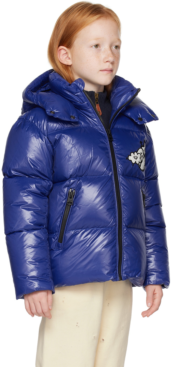 MACKAGE Kids Blue Matthew Langille Edition Jesse-ML Down Jacket Mackage