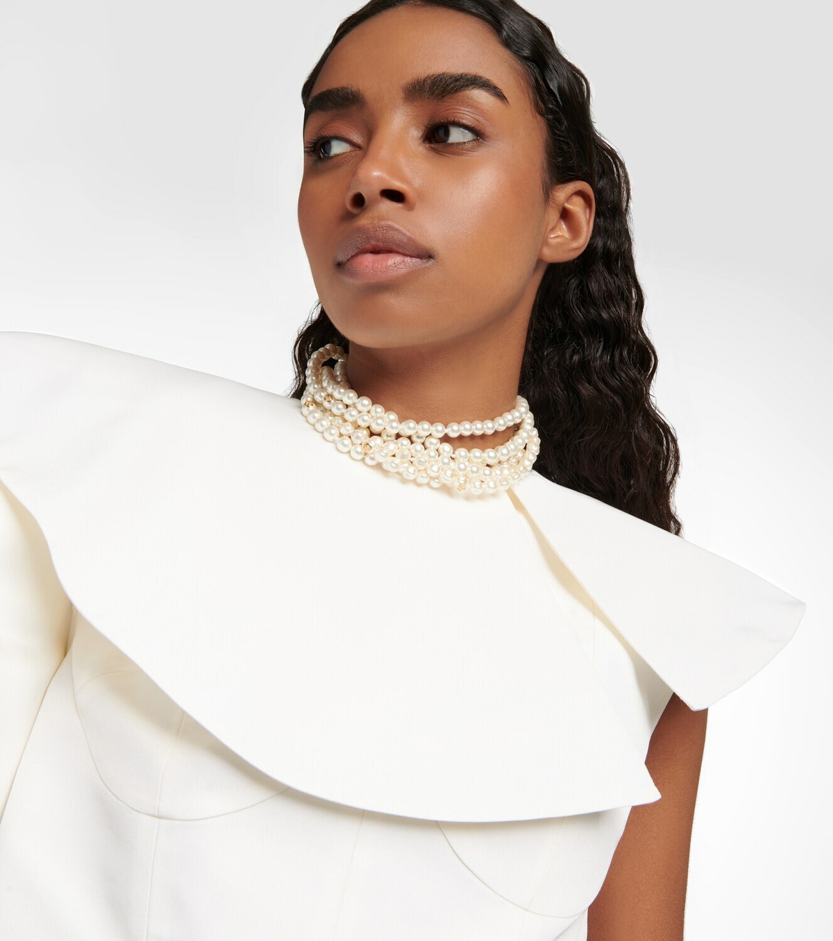 Gucci - Interlocking G pearl choker Gucci
