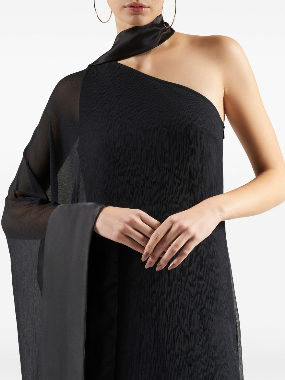 TALLER MARMO - Silk Long Dress Taller Marmo