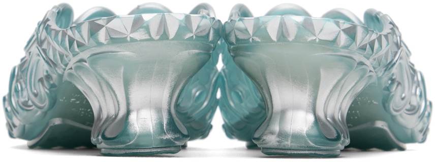 Y/Project Silver Melissa Edition Melissa Point Mules Y/Project