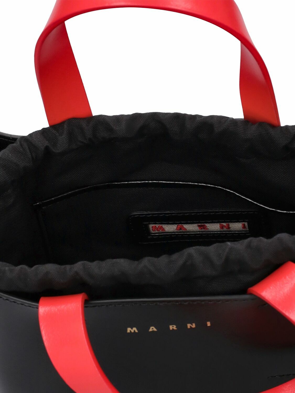 MARNI - Mini Museo Leather Top Handle Bag Marni