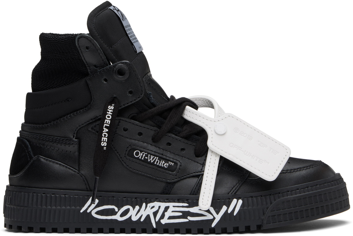 Off-White Black 3.0 Off Court 'Courtesy' Sneakers Off-White
