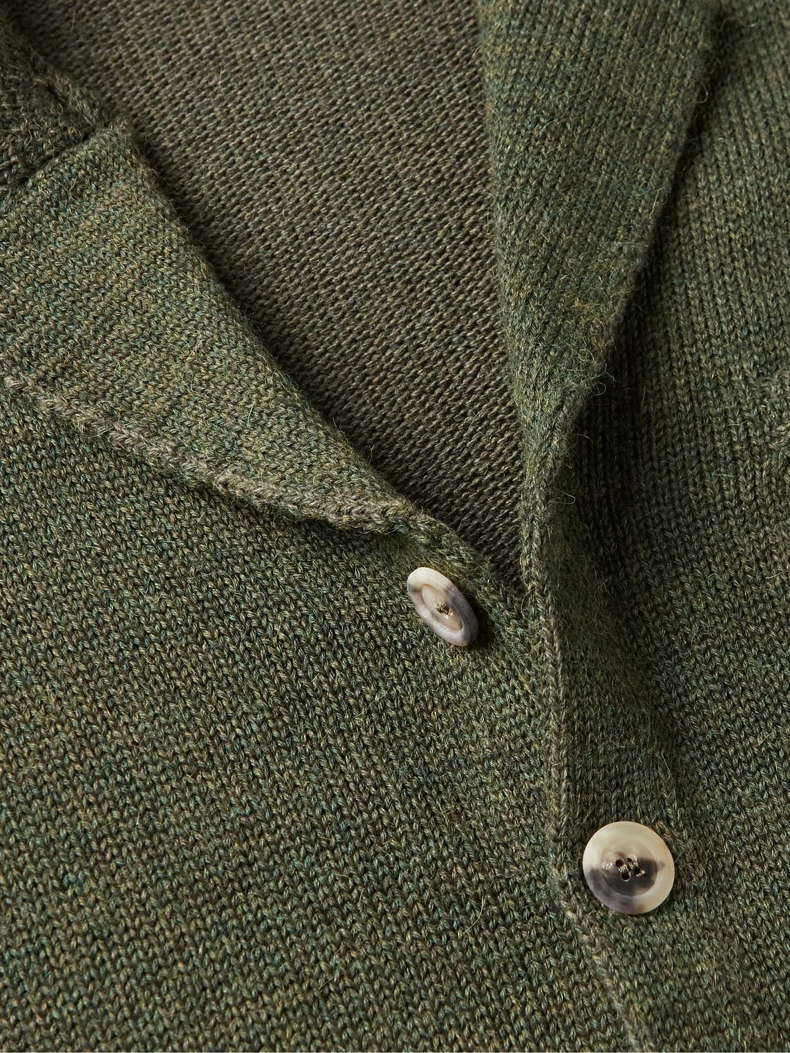 Inis Meáin - Pub Alpaca, Merino Wool, Cashmere and Silk-Blend Jacket ...