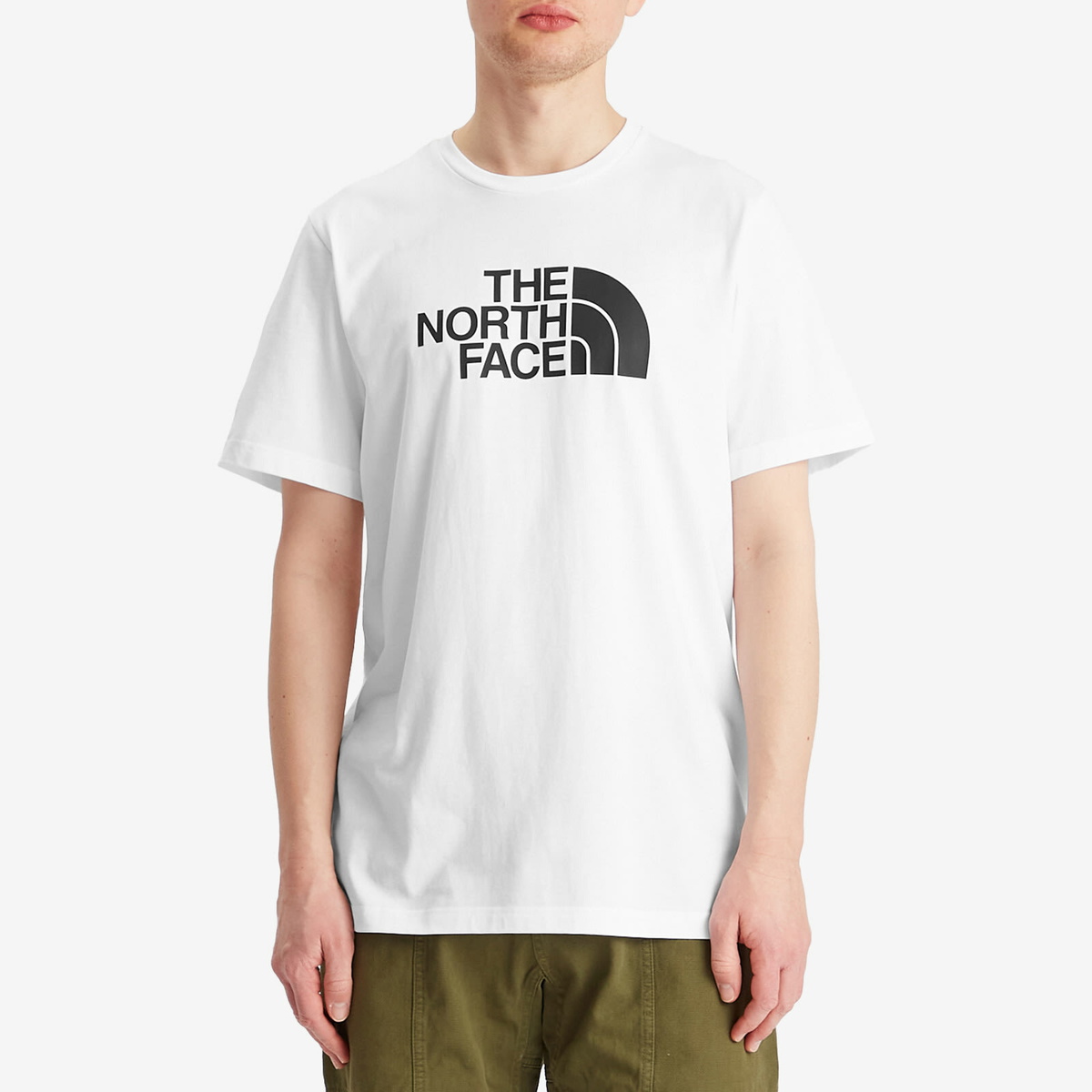 The North Face Men's Easy T-Shirt in Tnf White The North Face