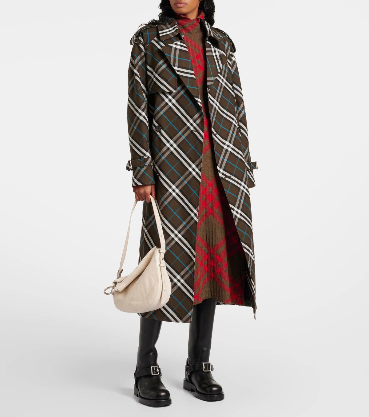 Burberry Knight Small leather shoulder bag Burberry