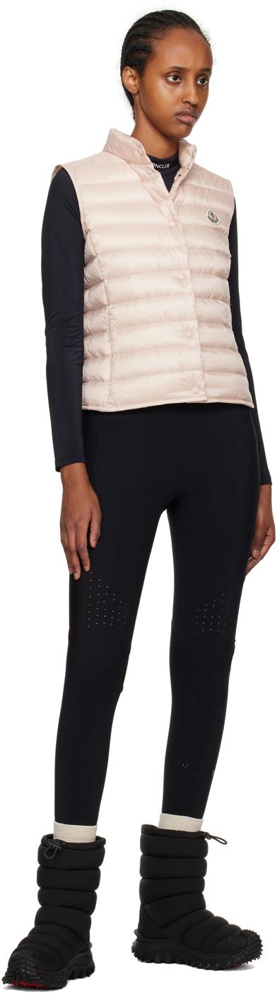 Moncler Pink Liane Down Vest Moncler