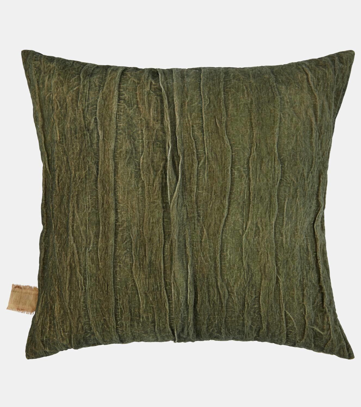 The House of Lyria Paesaggio cotton-blend cushion The House of Lyria