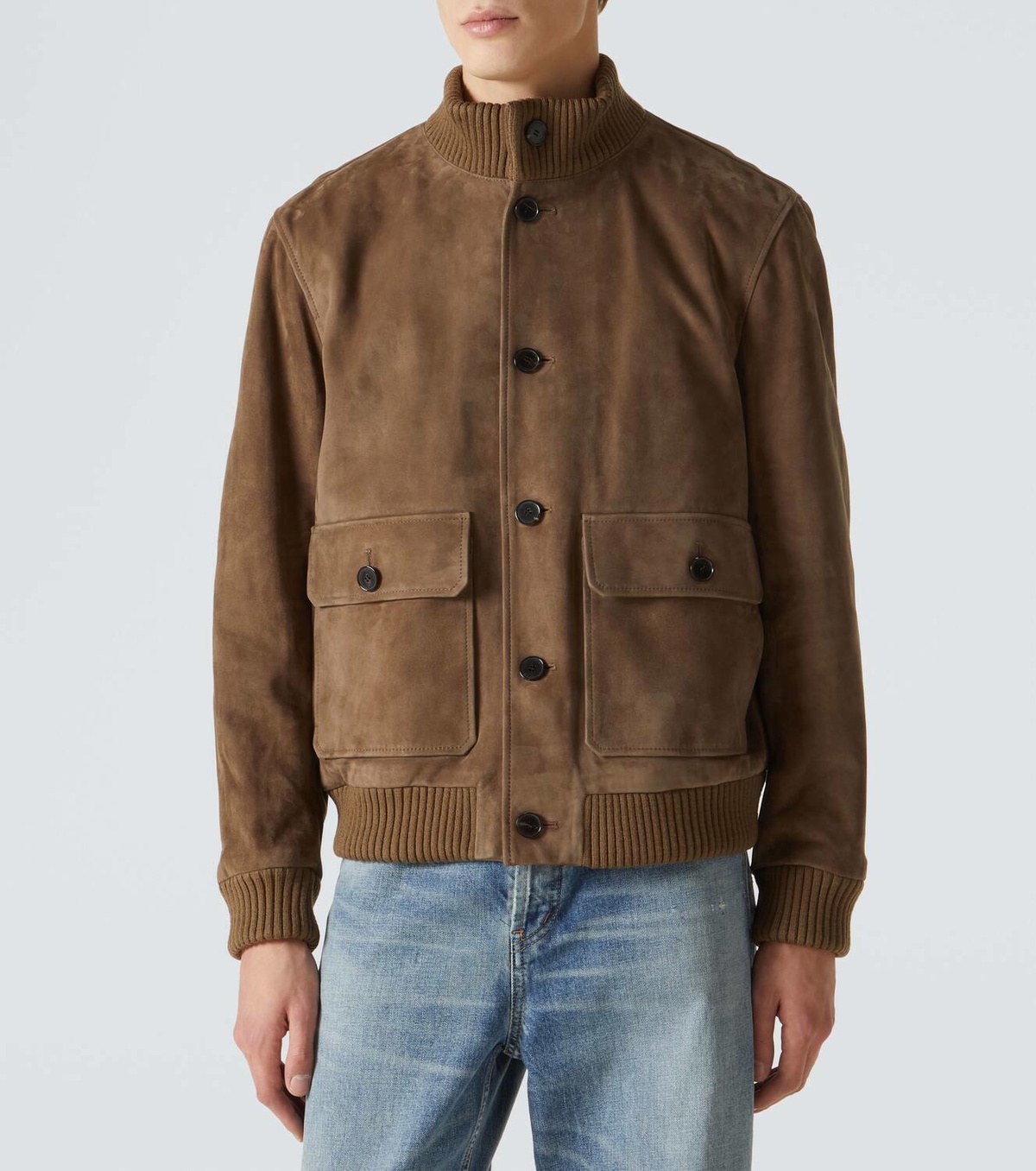 Frame Suede bomber jacket Frame Denim