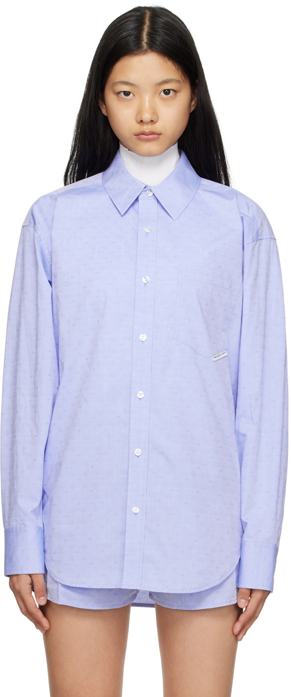 alexanderwang.t Blue Boyfriend Shirt alexanderwang.t