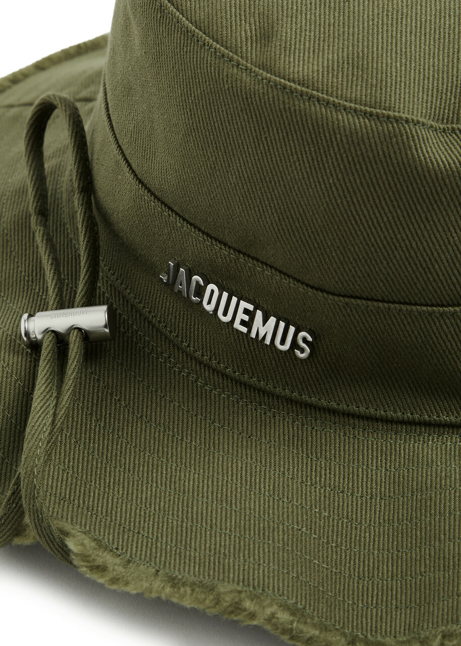 Jacquemus Le Bob Artichaut Canvas Bucket hat Khaki Jacquemus