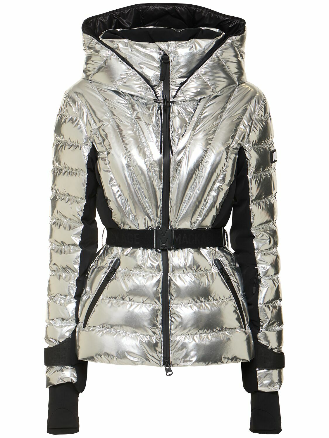 MACKAGE Elita-nfm Silver Down Ski Jacket Mackage