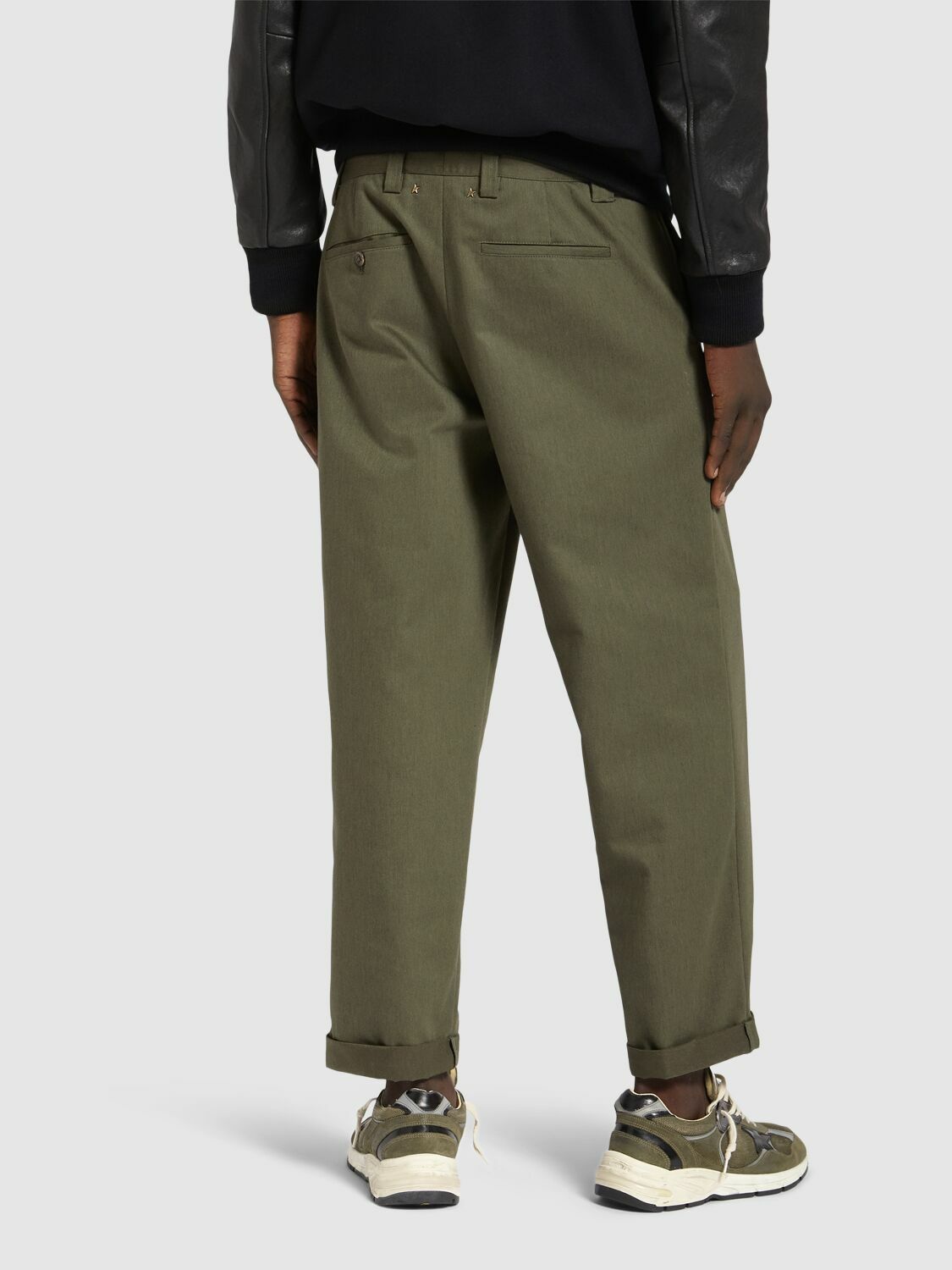 GOLDEN GOOSE - Skate Comfort Cotton Chino Pants Golden Goose Deluxe Brand