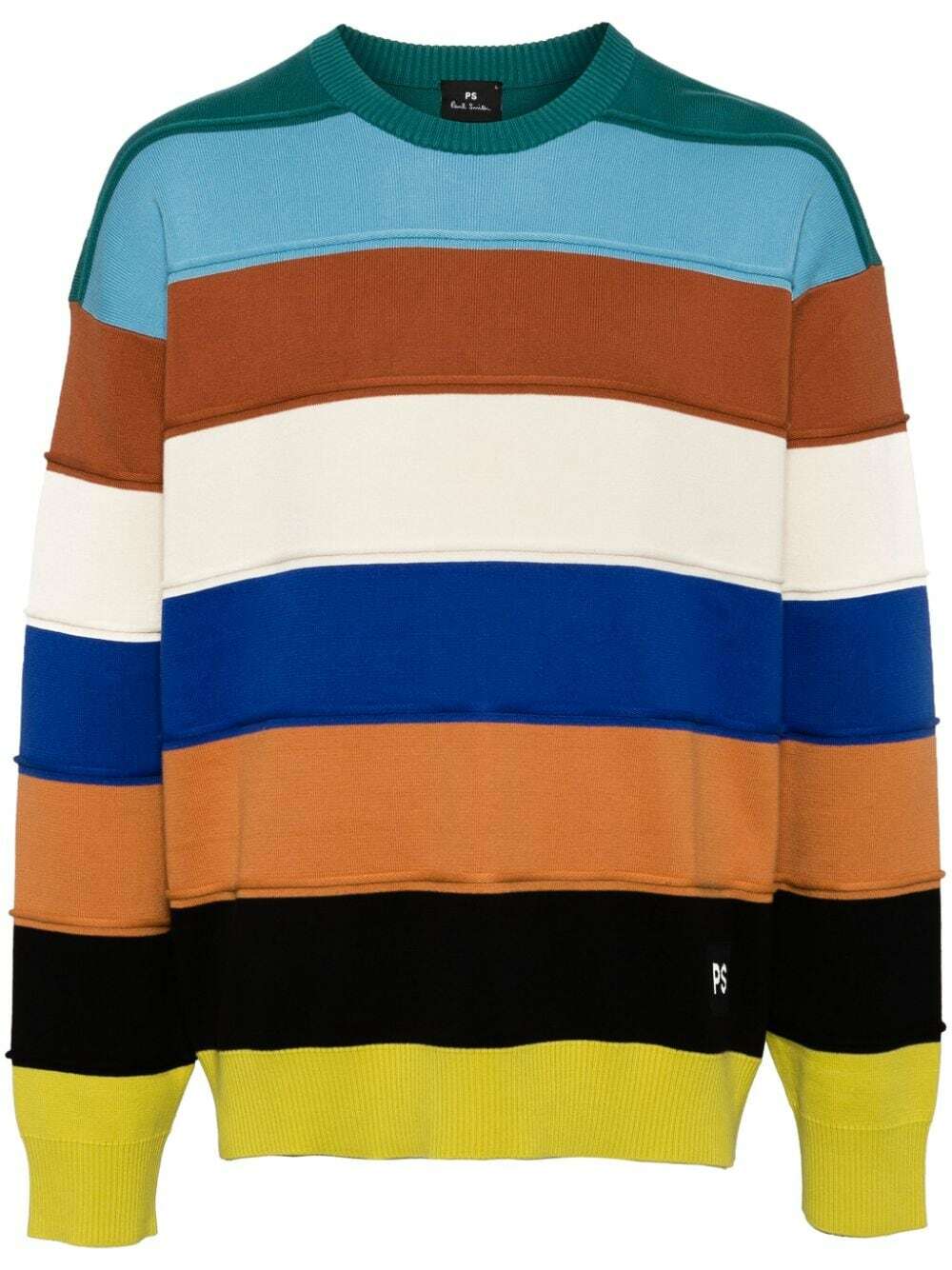 PS PAUL SMITH - Striped Crewneck Sweater PS by Paul Smith