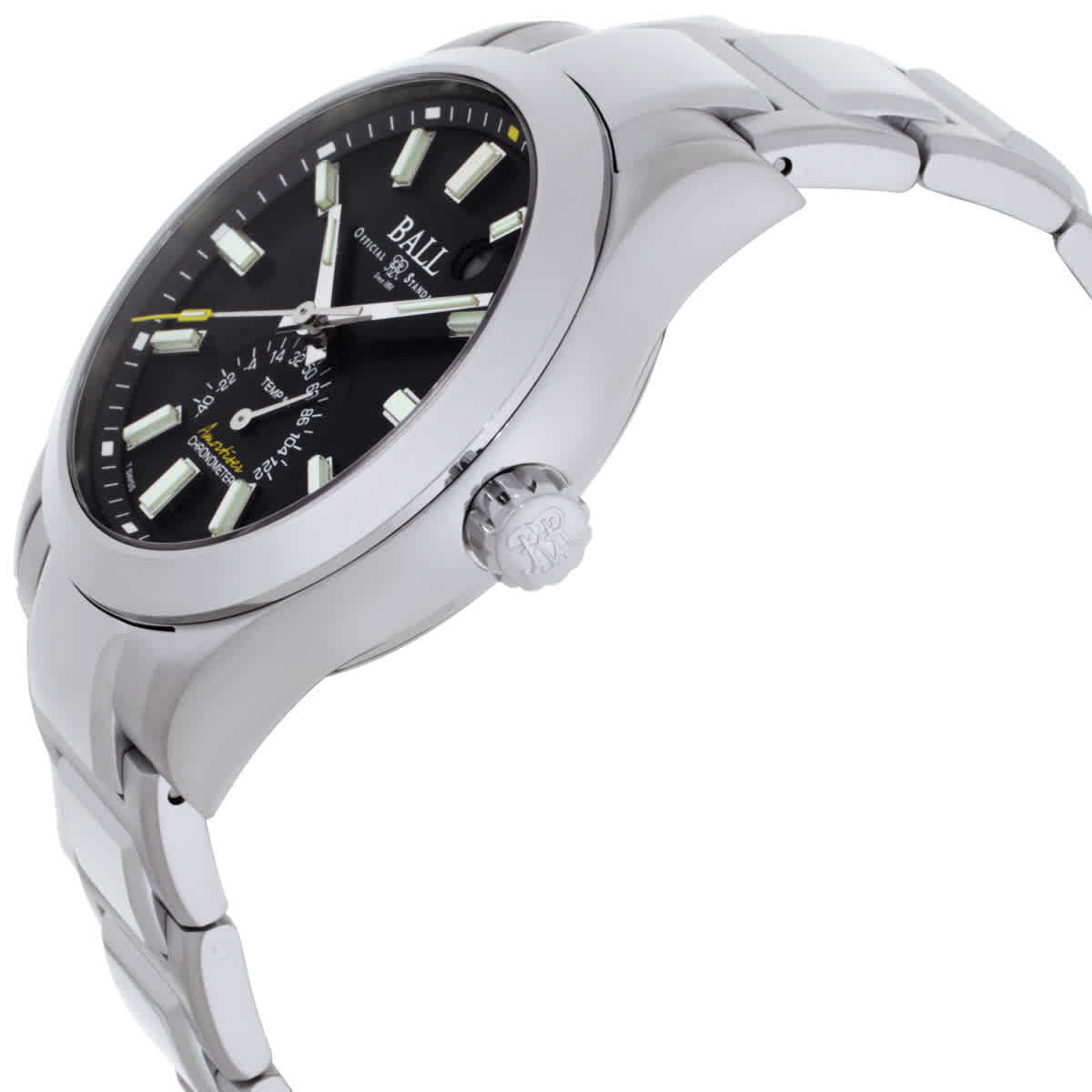 Ball Engineer III Endurance 1917 TMT Automatic Black Dial Watch NT2222C ...