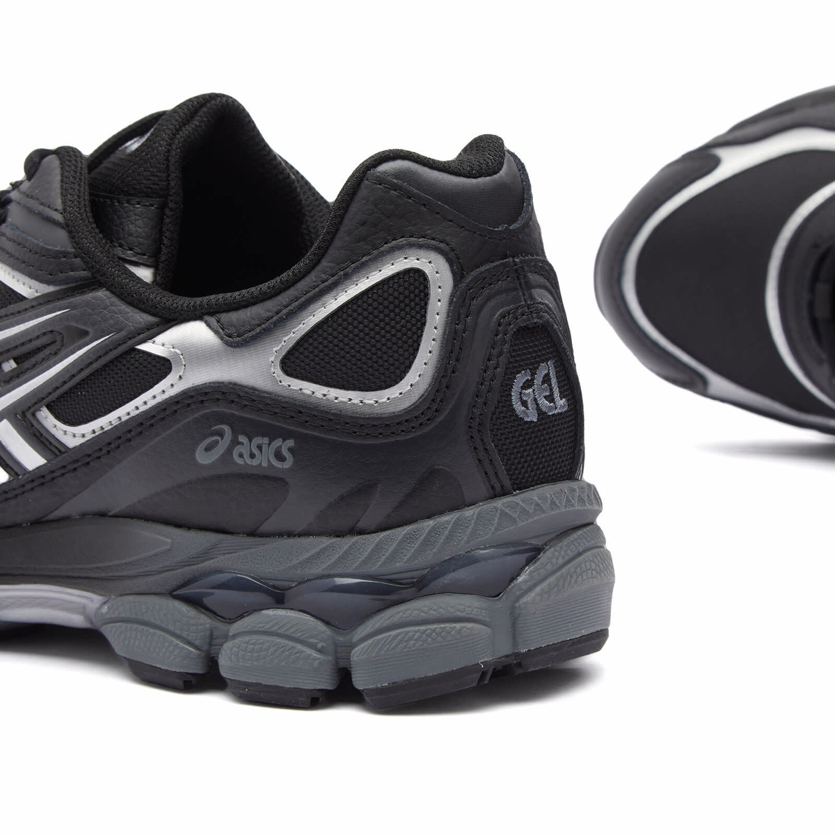Asics Men's GEL-NYC Sneakers in Black/Graphite Grey ASICS