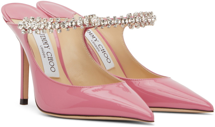 Jimmy Choo Pink Bing 100 Heels Jimmy Choo