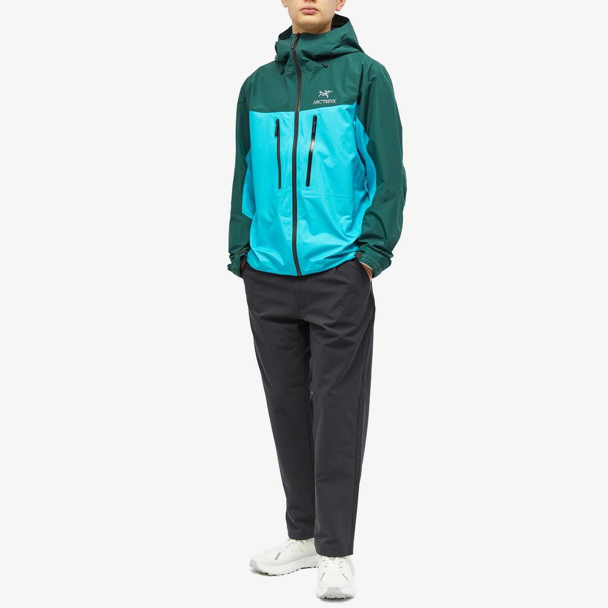 Arc'teryx Men's Alpha Jacket in Blue Tetra/Pytheas Arc'teryx