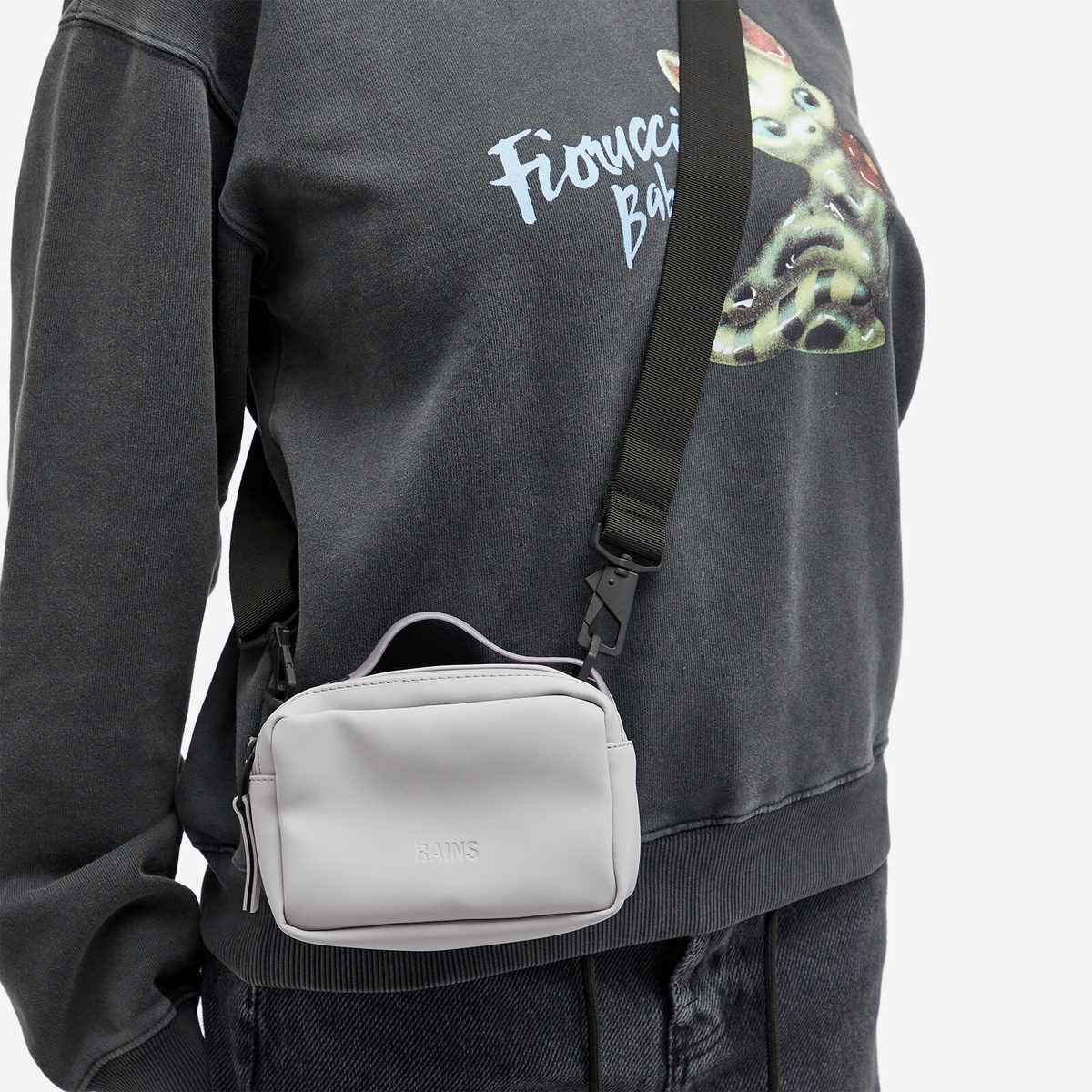 Rains Women's Micro Box Bag in Flint Rains