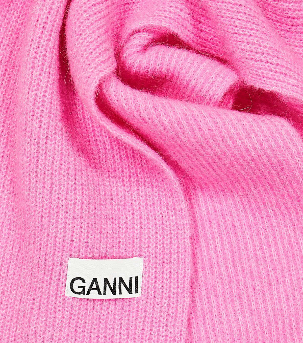 Ganni Wool-blend scarf GANNI