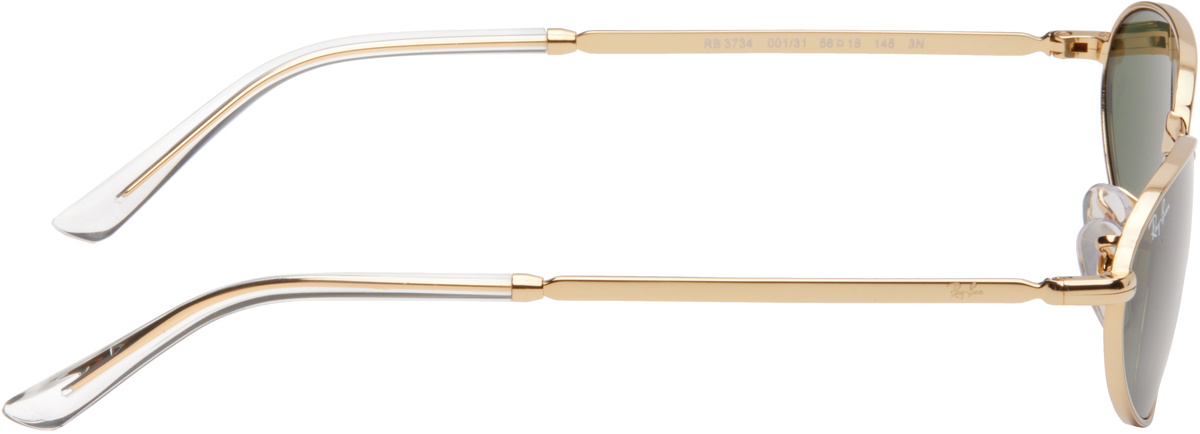 Ray-Ban Gold RB3734 Sunglasses Ray Ban
